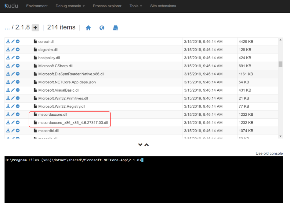 kudu-console-explorer - Softwareproduction